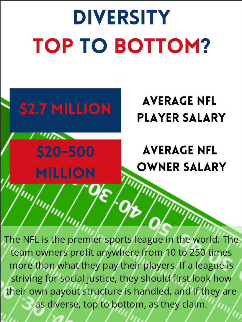NFL Diversity Infographic – Jesse Shuter